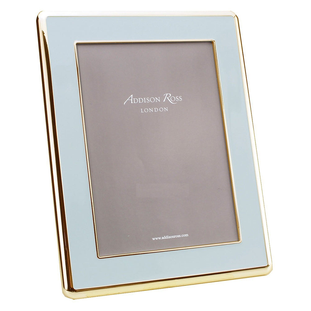 Powder Blue Enamel & Gold Curve Frame – Addison Ross Trade USA