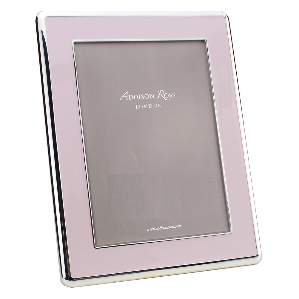 Pale Pink Enamel & Silver Curve Frame – Addison Ross Trade USA
